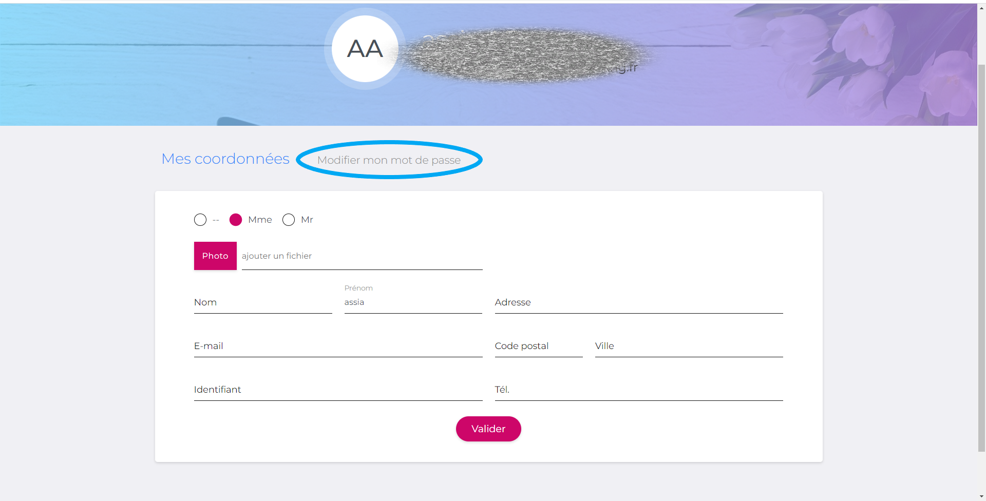 Présentation de l'espace apprenant - Support Agora Learning